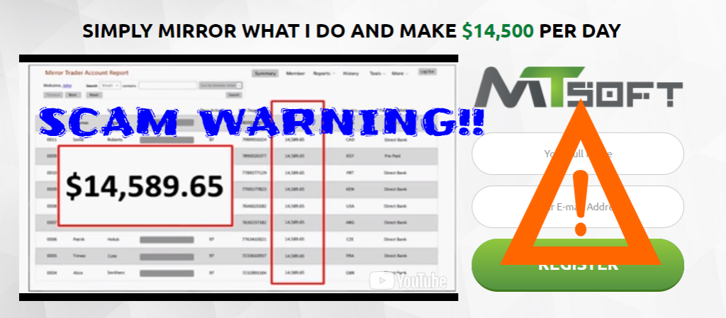 MTsoft Review: Mirror Trader Software MT Soft Scam Exposed! - itisREVIEWED.com