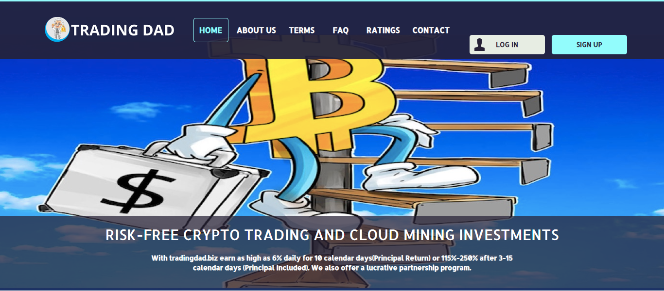 Tradingdad Review: Paying Crypto Mining Platform? - itisREVIEWED.com