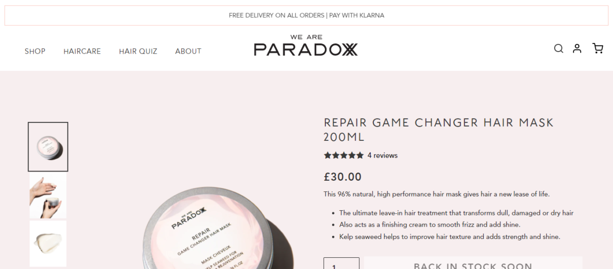 Paradox Hair Review - Effective Hair Repair Mask Work? - itisREVIEWED.com