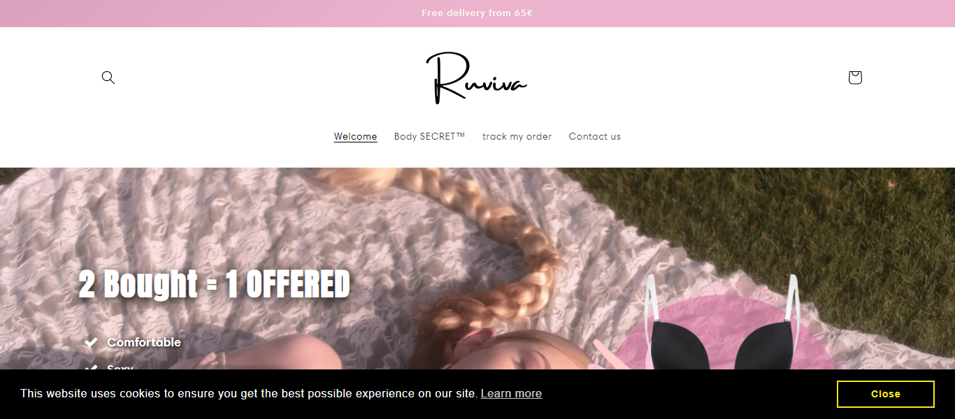 Ruviva.com Reviews 2022 - Fake Bodysuit Store! - itisREVIEWED.com